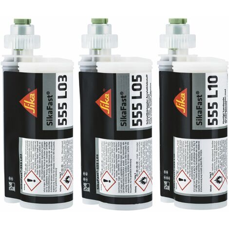 SikaFast555 L05 50ml schnellhärtender 2Komponenten Klebstoff