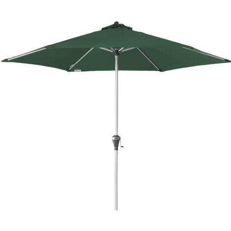 Doppler Sonnenschirm / Kurbelschirm "Active Auto Tilt 280", Ø 280 cm, dunkelgrün, Bezug aus 100% ...