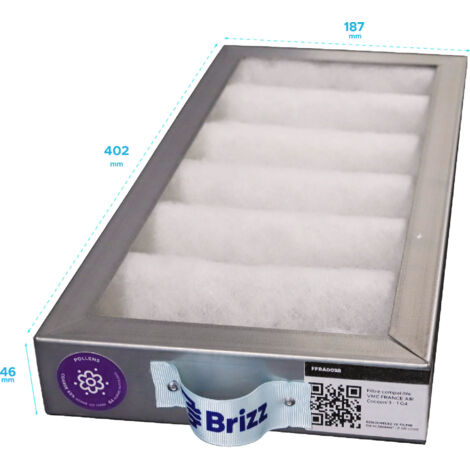 Filtre VMC anti poussière G4 compatible France Air Cocoon 3 Brizz 46mm ...
