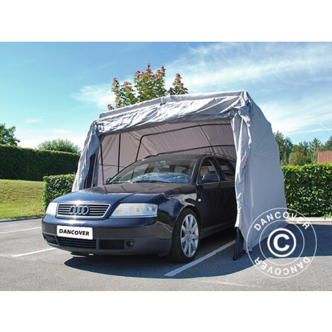 Garage pliant (Voiture), 2,8x6,24x2,3m, Gris