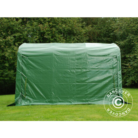 Tente de stockage Tente Abri PRO 2,4x3,6x2,34m PVC, Vert