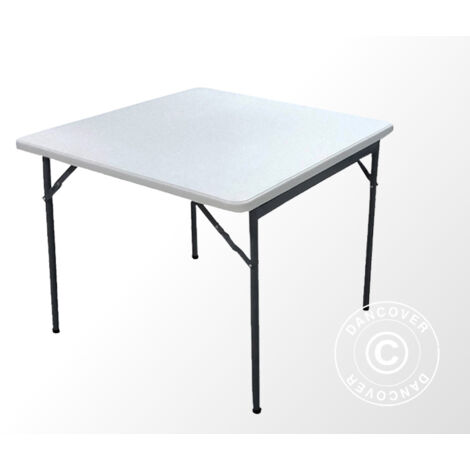 Table de banquet 86x86x73cm, Blanche (1 pc.)