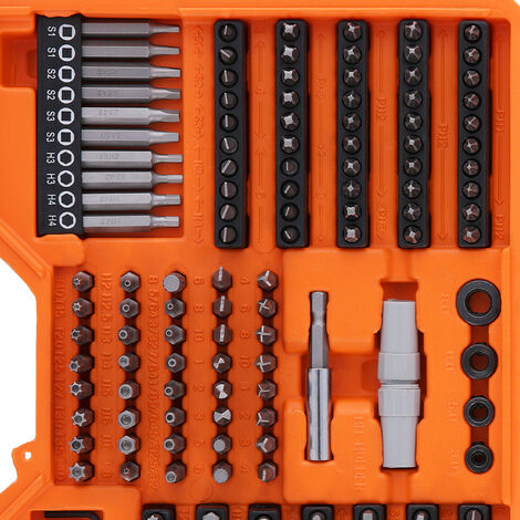 WellCut WC DB230U HSS Drill Screwdriver Bit Set with 230 Pieces