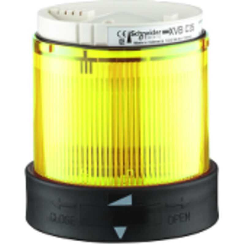 Harmony XVBC - élément lumineux - fixe - jaune - 24Vca/cc - XVBC2B8