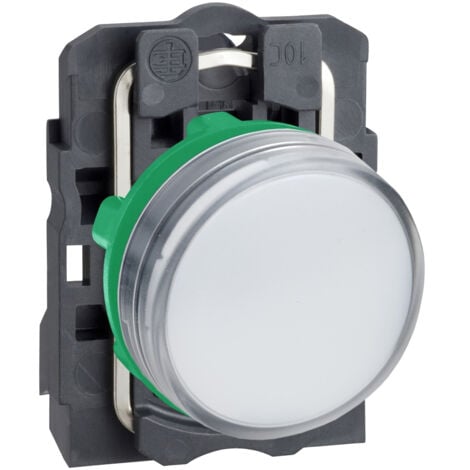 Harmony voyant rond Ø22 - IP66 - blanc - LED intégrée - 24V - XB5AVB1