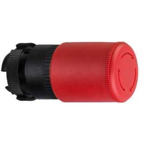 Harmony XAC - tête arrêt urgence - pousser tourner - Ø30 - rouge - ZA2BS834