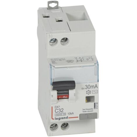 Legrand – Disjoncteur différentiel 32A – Courbe C 30mA – 2 pôles type ...