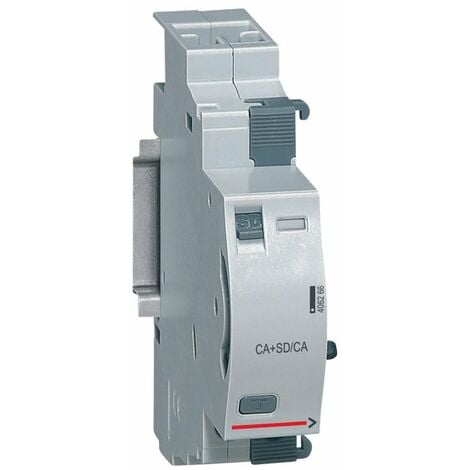 Contact auxiliaire inverseur + contact signal défaut inverseur ( CA + SD ) DX³ - 6A 240V - 1 ...