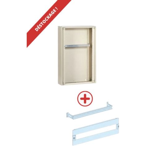 Coffret 15 modules équipé avec rails et plastrons