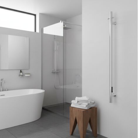 Tain Dry Electric Robe, Towel & Coat Warmer Mirror Polished Stainless ...