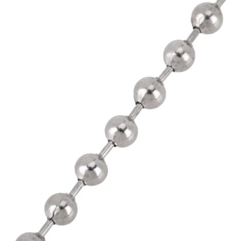 PrimeMatik - Cadena de bolas cromada para tapón de desagüe cocina o ...