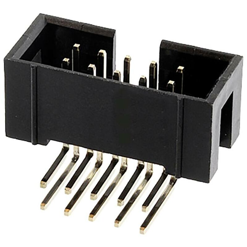 Connfly Barrette mâle (standard) Nbr de rangées: 2 Nombre de pôles par rangée: 5 DS1013-10RSIB-B ...