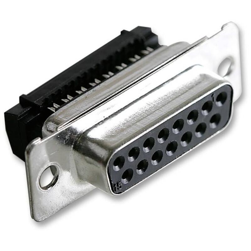 MH Connectors MH10576 Embase SUB-D femelle 180 ° Nombre de pôles: 15 ...
