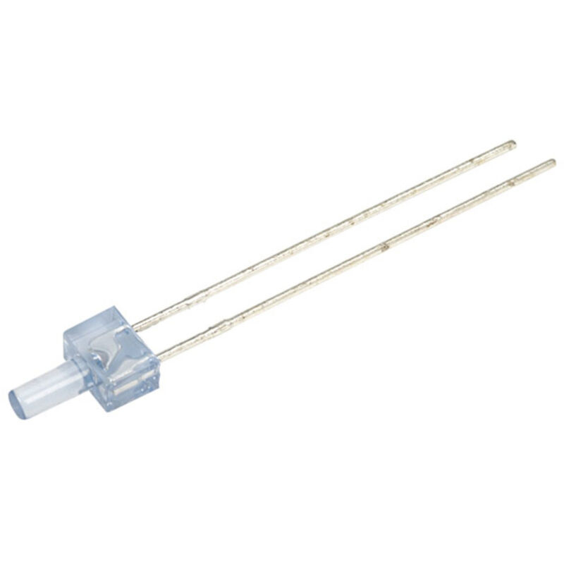 Kingbright LED bleu rond 2 mm 200 mcd 70 ° 30 mA 3.5 V C666812