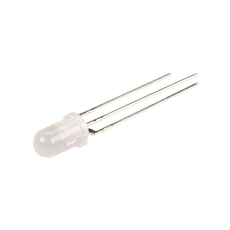 Kingbright LED multicolore rouge, vert rond 5 mm 6 mcd, 8 mcd 60 ° 30 ...