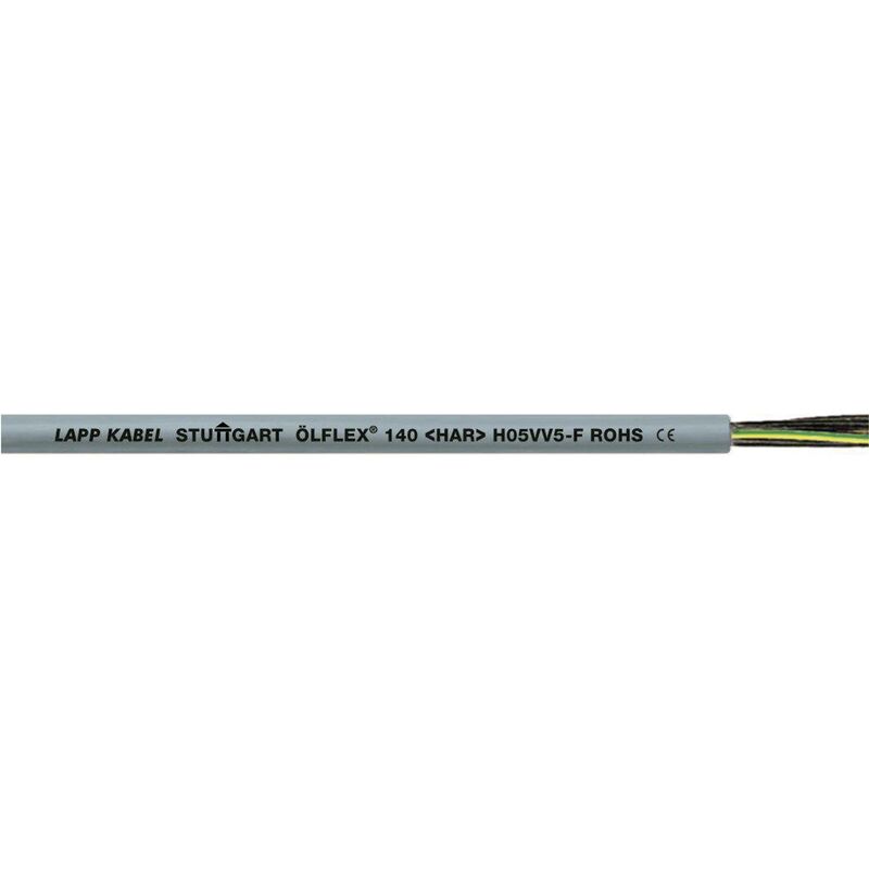LAPP ÖLFLEX® 140 Câble de commande 3 G 1.5 mm² gris 11027/1 Marchandise ...