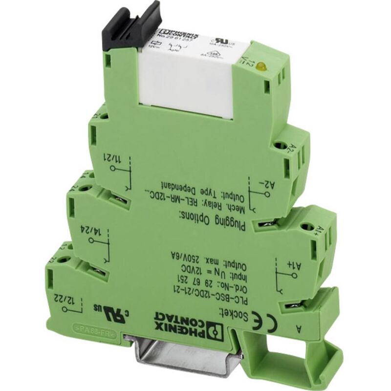 Interface PLC Contenu: 1 pc(s) Phoenix Contact PLC-RSC-230UC/21-21 ...