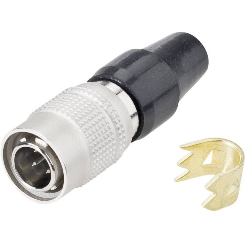 Hirose Electronic HR10A-7P-4P(73) Cosse cylindrique mâle mâle, droit Nombre total de pôles: 4 1 ...