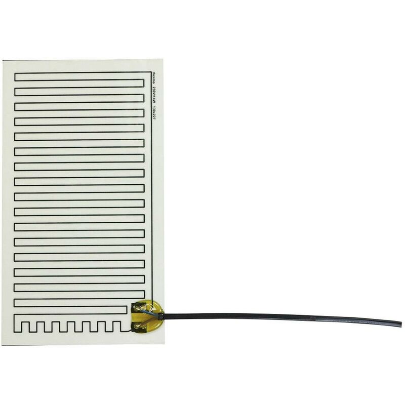 Thermo TECH polyester Feuille chauffante autocollant 230 V/AC 14 W ...