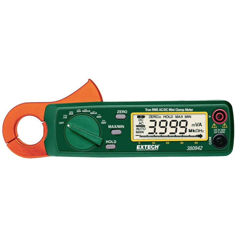 Extech Extech 380942 Pince ampèremétrique numérique CAT II 600 V, CAT ...