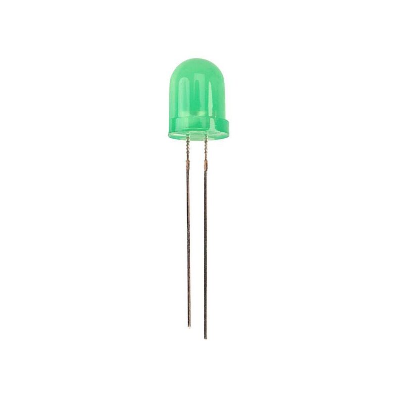 Kingbright LED vert rond 8 mm 60 mcd 30 ° 25 mA 2.2 V C666582