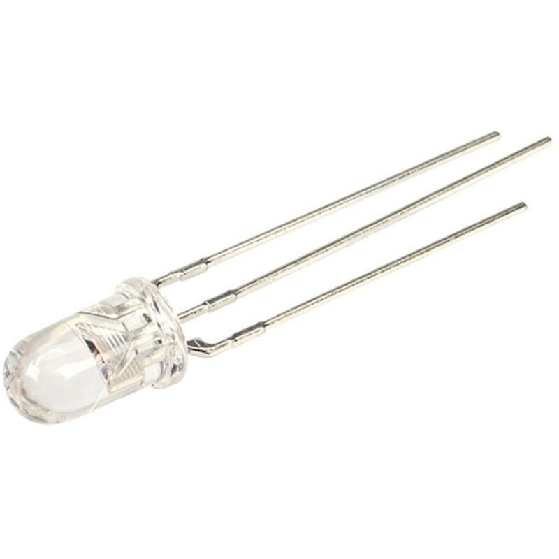 Kingbright LED multicolore vert, jaune rond 5 mm 150 mcd, 60 mcd 24 ...