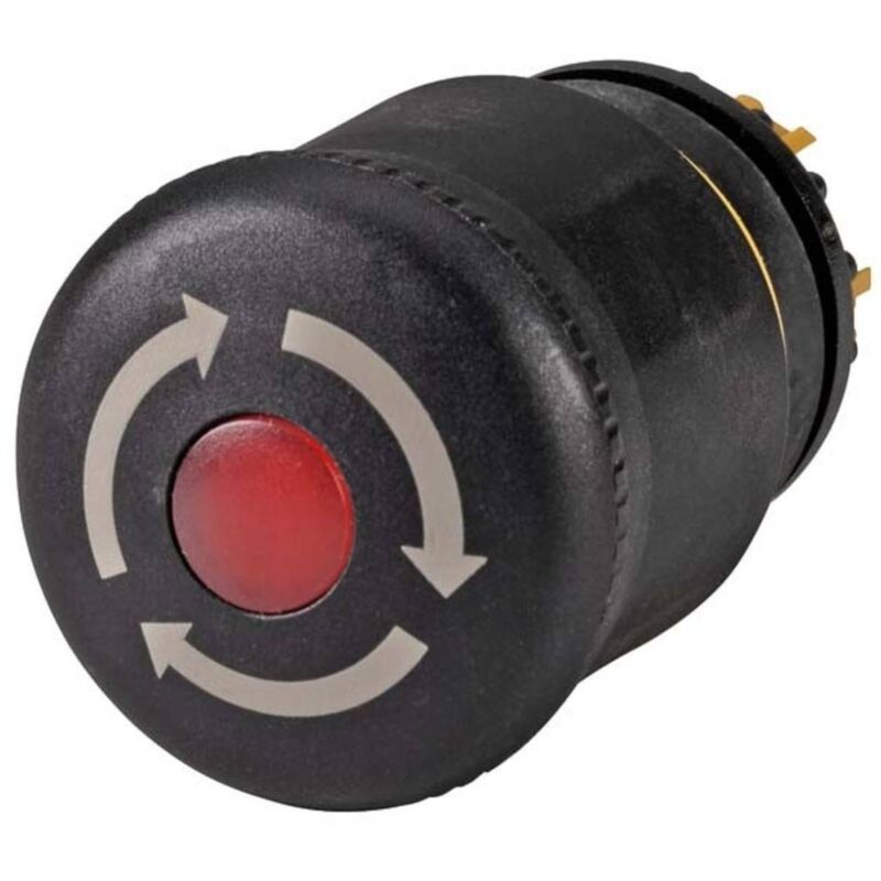 Eaton 230962 M22S-PVL Bouton STOP/PAUSE collerette plastique 1 pc(s) Q253882
