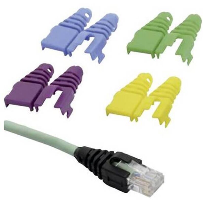 MH Connectors PROTECTION ANTI-COURBURE RJ45 RJ45SRB-RET-BK RJ45SRB-RET ...