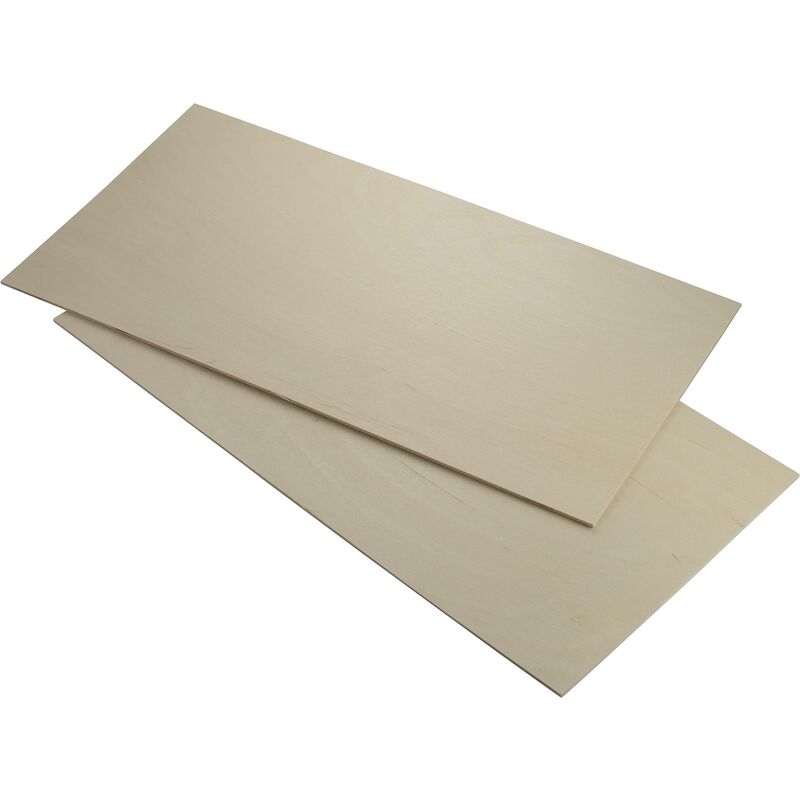 Contreplaqué en bouleau Reely 500 X 250 X 3 (L x l x H) 500 x 250 x 3 ...