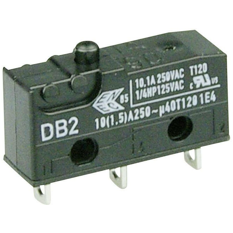 ZF DB2C-A1AA Microrupteur DB2C-A1AA 250 V/AC 10 A 1 x On/(On) à rappel 1 pc(s) D72099