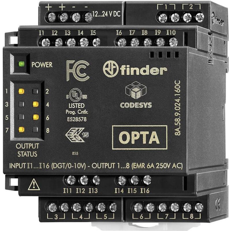 Finder 8A.88.9.024.160C OPTA Digitales SSR Erweiterungsmodul Module d ...