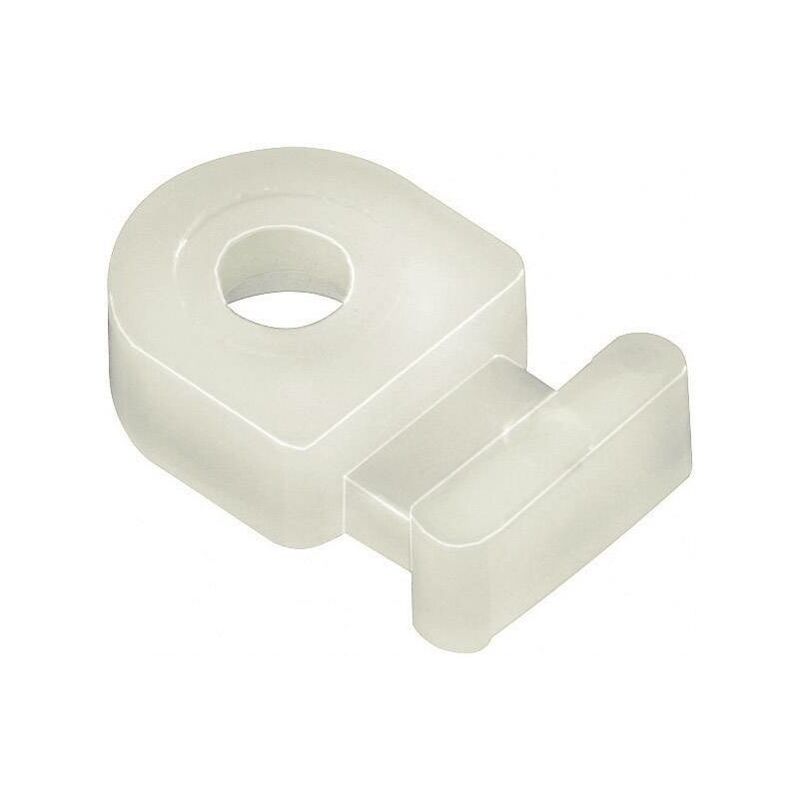 HellermannTyton MB2-PA66-NA-C1 Embase de fixation vissable 151-28219 naturel 1 pc(s) S19414