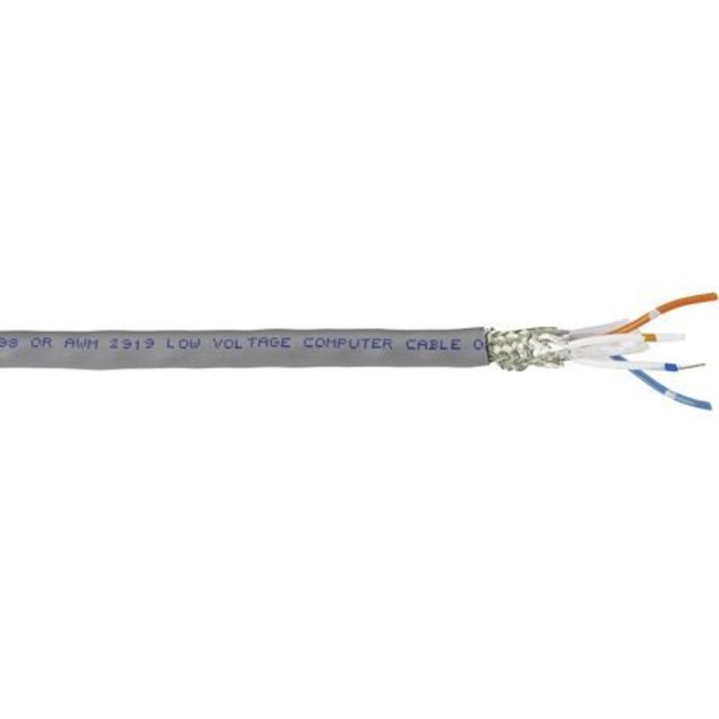 Belden 9842 Câble bus 2 x 2 x 0.2 mm² gris Marchandise vendue au mètre ...