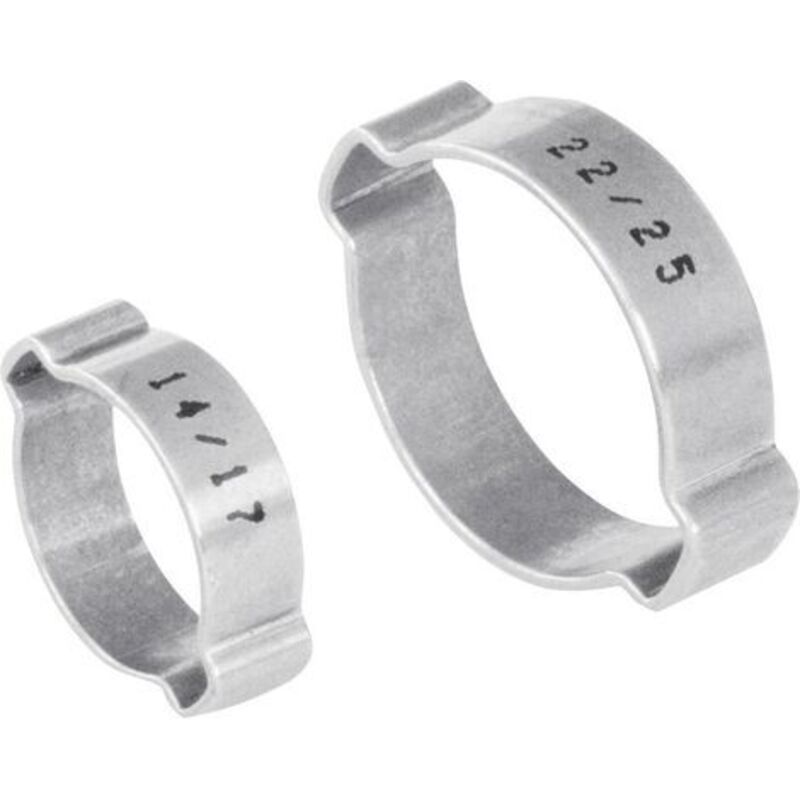 Norma Collier à deux oreilles 1107012018 Plage de Ø du faisceau 15 à 18 ...