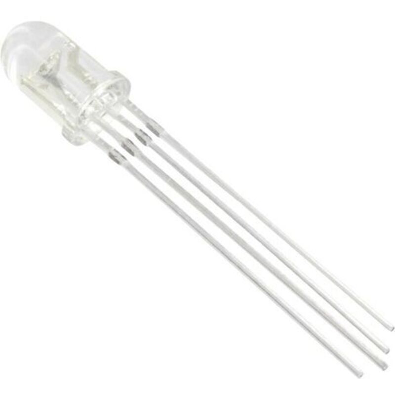 TRU COMPONENTS 1577513 LED rouge, vert, bleu rond 5 mm 1900 mcd, 2350 ...