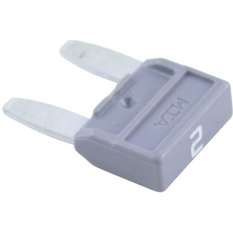 Mini fusible plat 2 A MTA Automotive 341.120 330.020 gris 1 pc(s) C10127 Mini fusible plat 2 A MTA Automotive 341.120 330.020 gris 1 pc(s) C10127