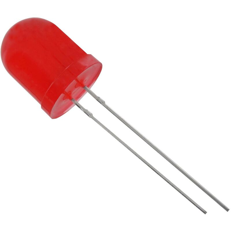 TRU COMPONENTS 1573763 LED rouge rond 10 mm 550 mcd 50 ° 20 mA 2.1 V ...
