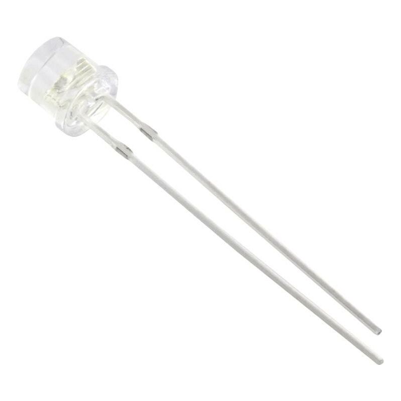 HuiYuan 5603R1C-KHB-A LED rouge cylindrique 5 mm 325 mcd 90 ° 20 mA X729221