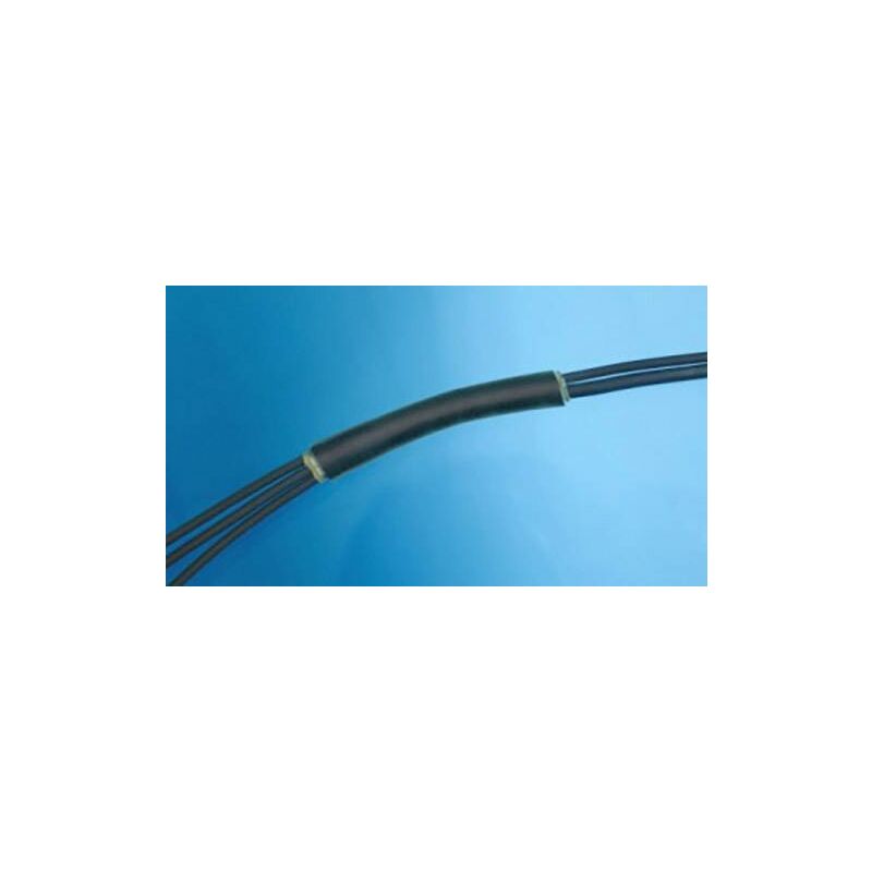 Hongshang ART000621 Gaine thermorétractable avec colle transparent 9 mm ...