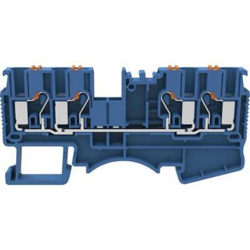 Degson DS2.5-QU-01P-12-00A(H) Borne de passage Push-In bleu 1 pc(s) Q239232