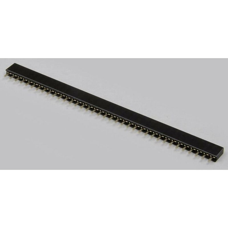 TRU COMPONENTS Barrette femelle (standard) Nbr de rangées: 1 Nombre de pôles par rangée: 8 TC ...