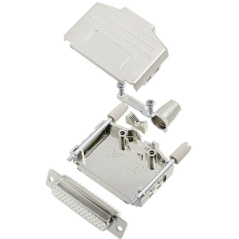 encitech DPPK25-M-HDS44-W-K 6355-8014-13 Kit embase SUB-D femelle 180 ° Nombre de pôles: 44 fût ...