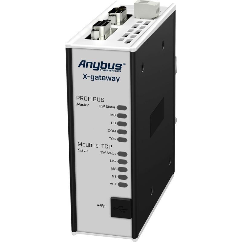 Anybus AB7629 Profibus Master/Modbus-TCP Slave Passerelle Ethernet, USB ...