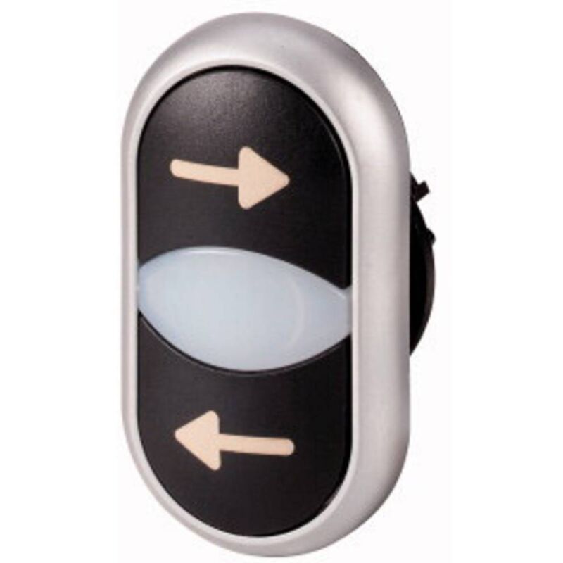Eaton 105227 M22-DDL-S-X226/X26 Bouton-poussoir à double touche ...
