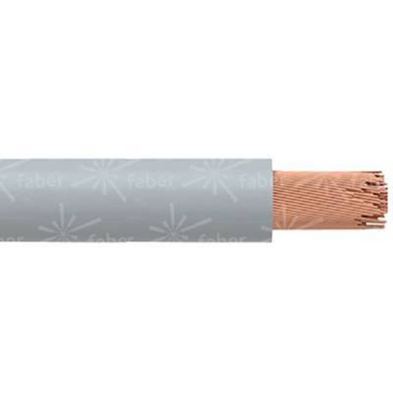 Fil de câblage H07Z-K Faber Kabel 040276 1 x 4 mm² bleu clair 100 m Q352661