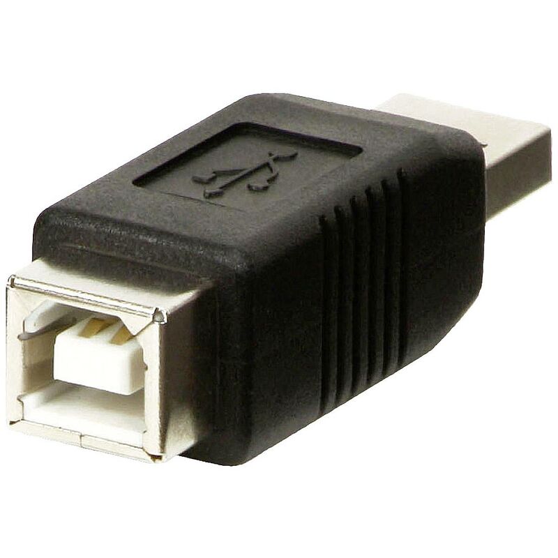 LINDY USB 2.0 Adaptateur [1x USB 2.0 type A mâle - 1x USB 2.0 type B ...