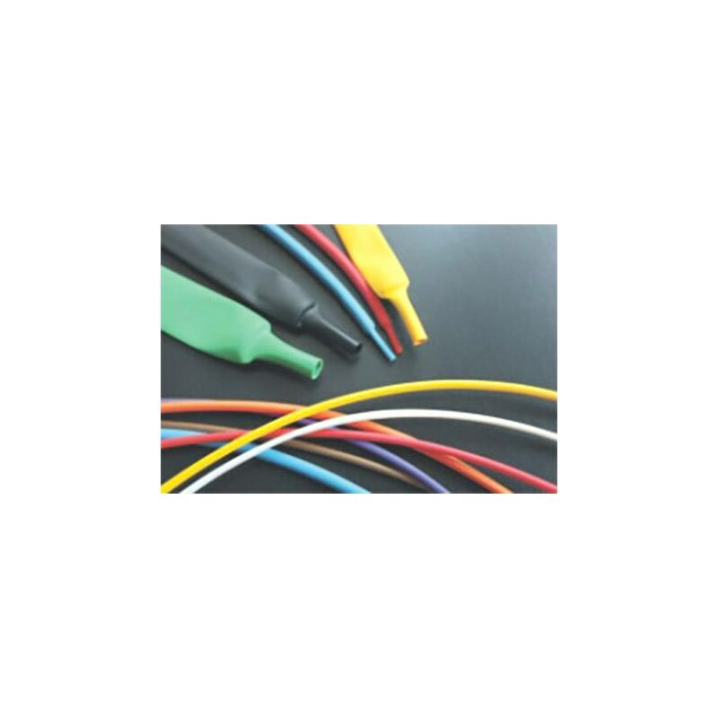 Hongshang ART001946 Gaine thermorétractable sans colle noir 126 mm 63. ...