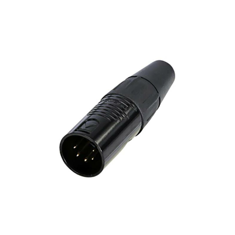 Rean AV RC5M-B XLR mâle, droit Nombre de pôles: 5 1 pc(s) X990922