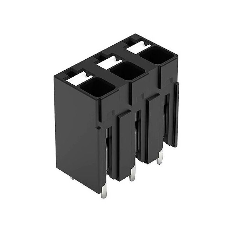 WAGO 2086-3103 Borne pour circuits imprimés 1.50 mm² Nombre de pôles 3 noir 1 pc(s) X516742