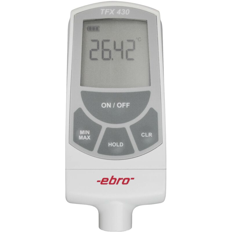 ebro TFX 430 Appareil de mesure de température -100 - +400 °C avec ...